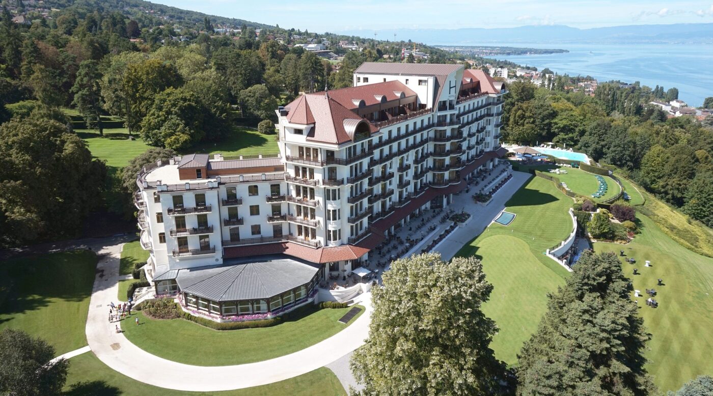 The Evian Resort: the stately French spa escape where the grass really ...
