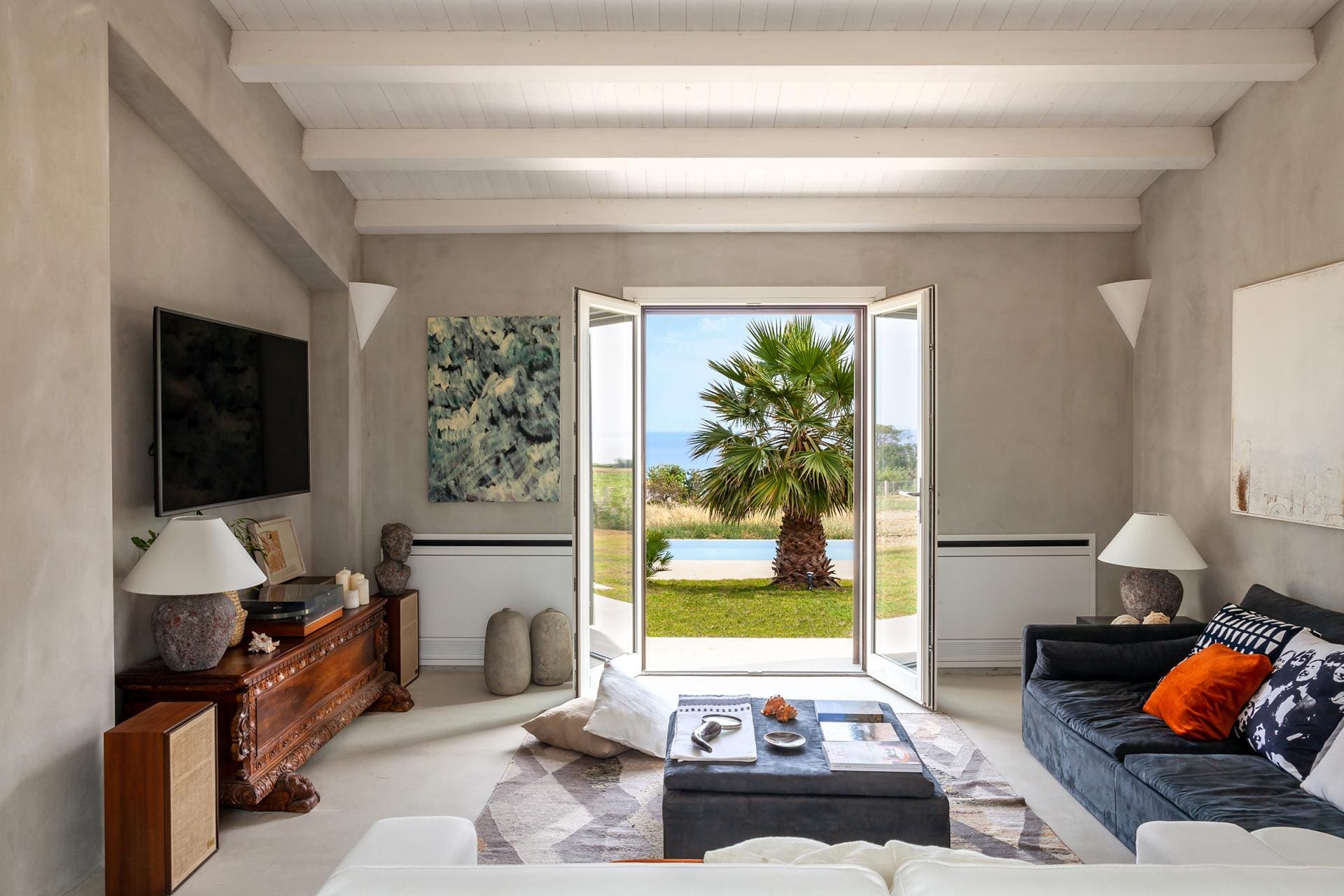 Villa Belich, an art lover's paradise near Menfi, Sicily