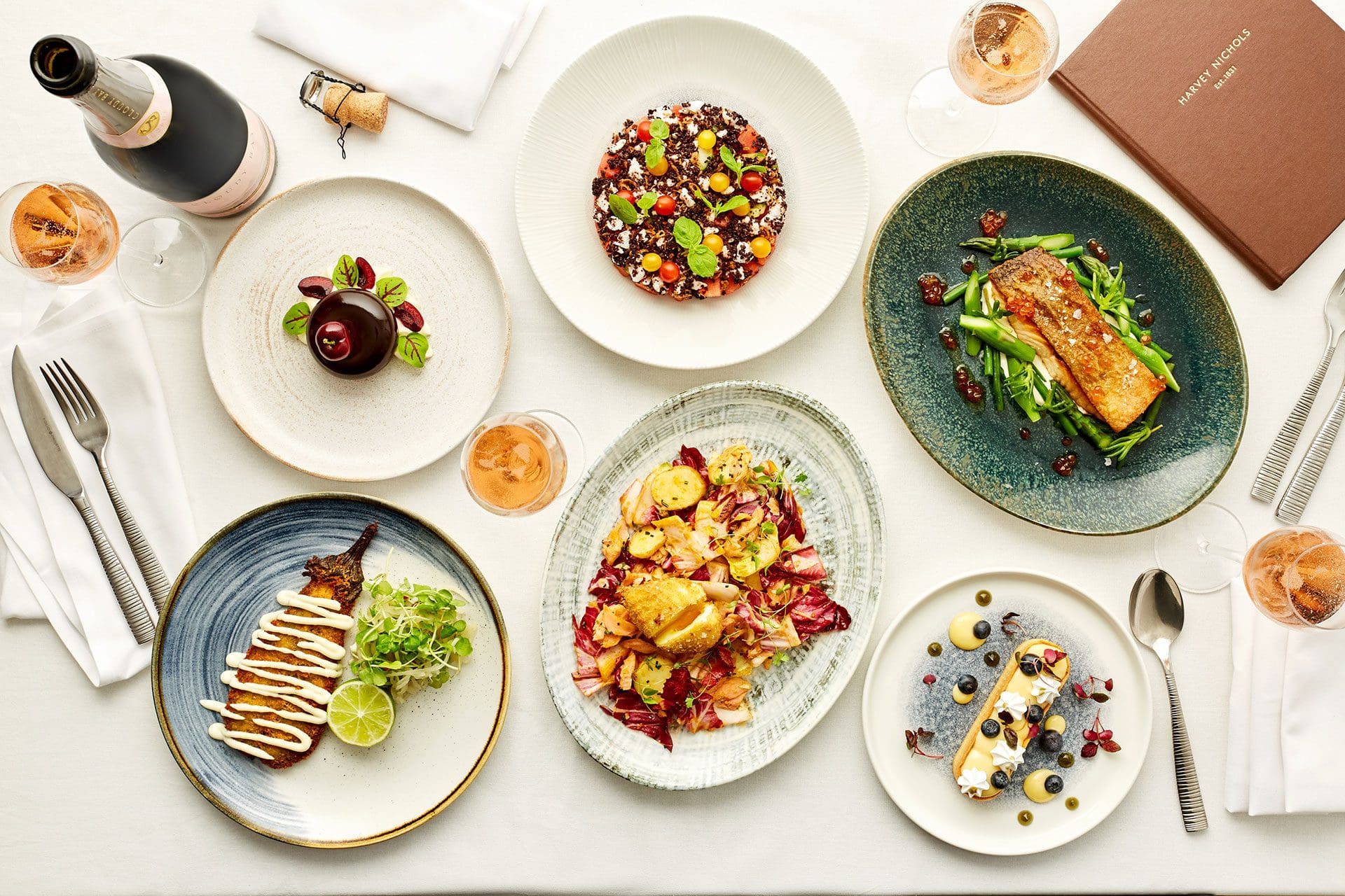Raise a toast to fine dining at Harvey Nichols this summer