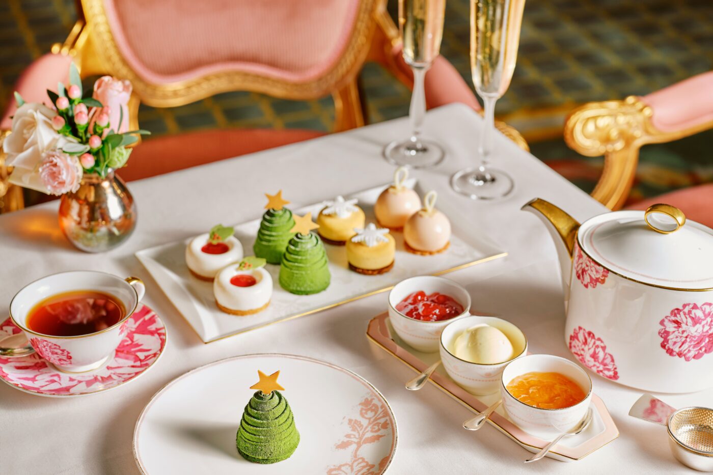 The best festive afternoon teas in London