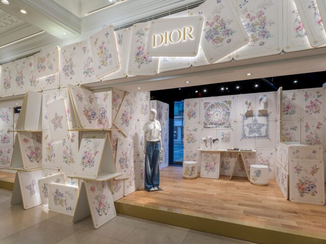Dior launches new pop-up at Harrods to celebrate its Lucky collection