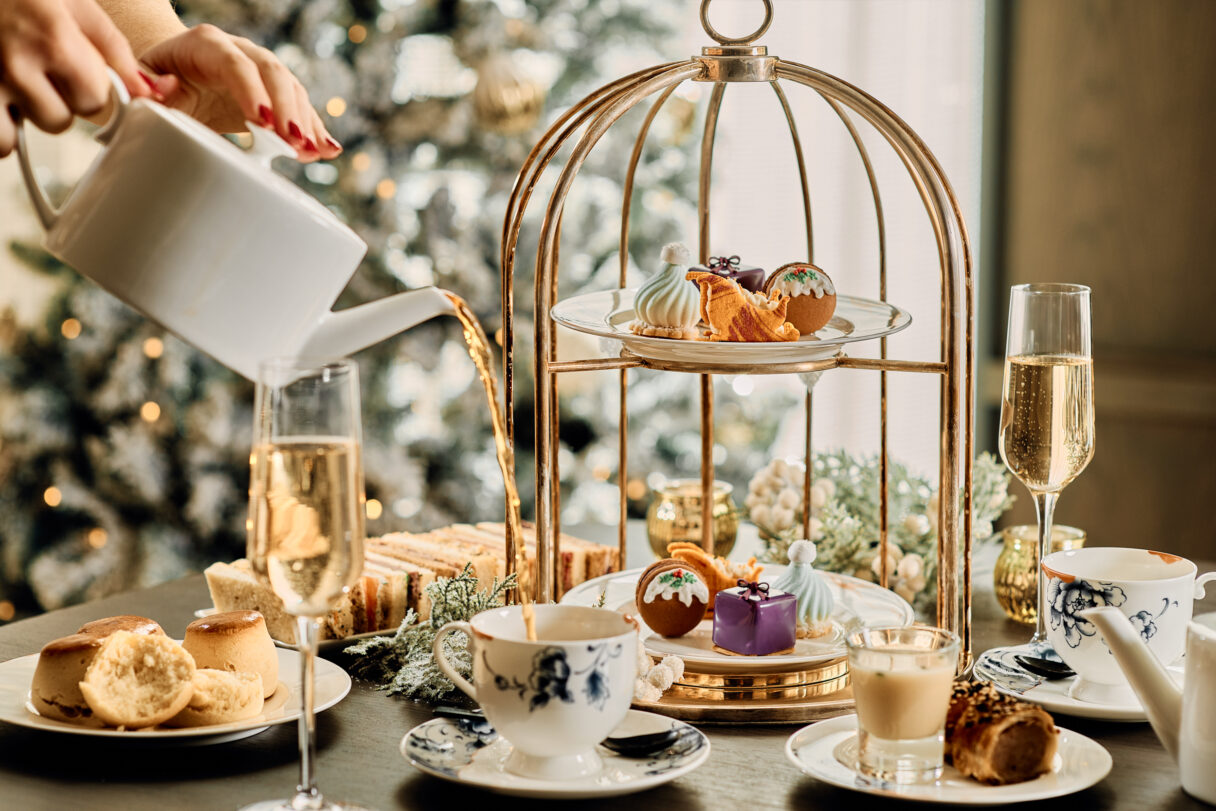 The best festive afternoon teas in London